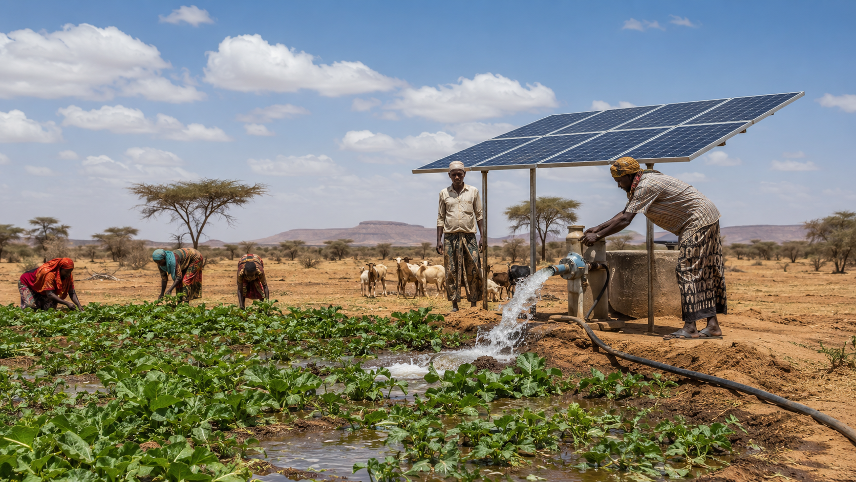 Solar-Powered Irrigation Strengthens Water Access and Food Resilience ...